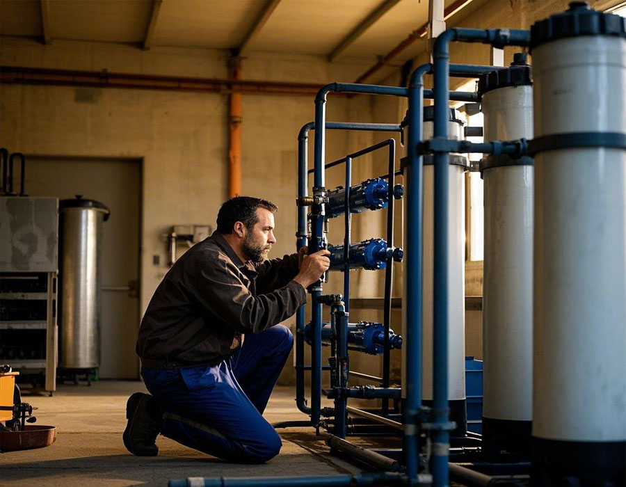 how to install ro membrane