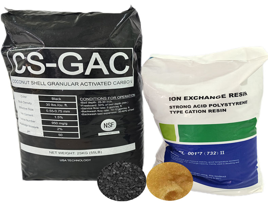 Water softener chemicals